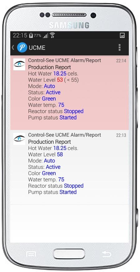 OPC Alarm Notification - Controlsee